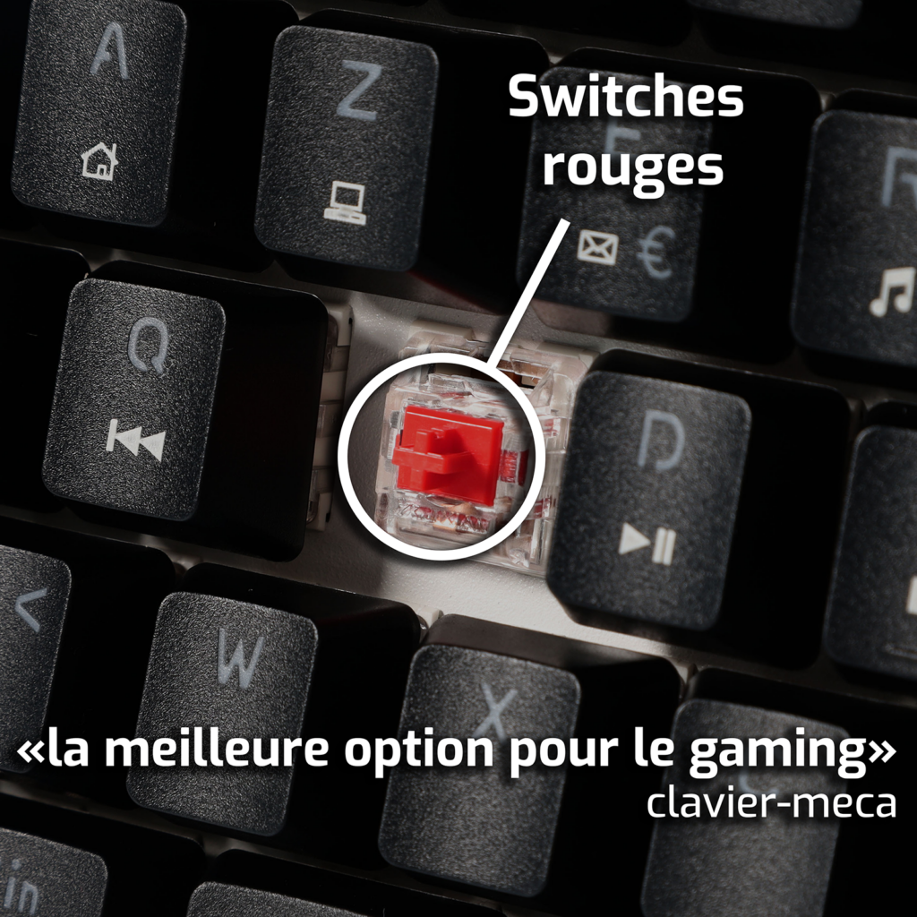 CA-100 Clavier Mécanique TKL - OnLan Gaming